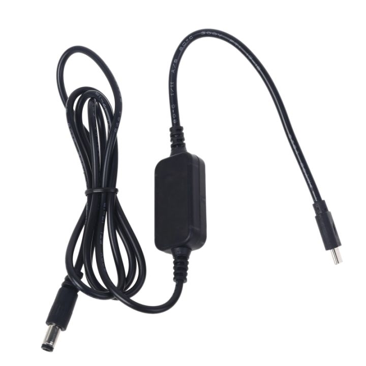 USB C PD ประเภท C ชาย12V 20V 5.5X2.1มม.ชาย Step Up Power สายเคเบิล ...