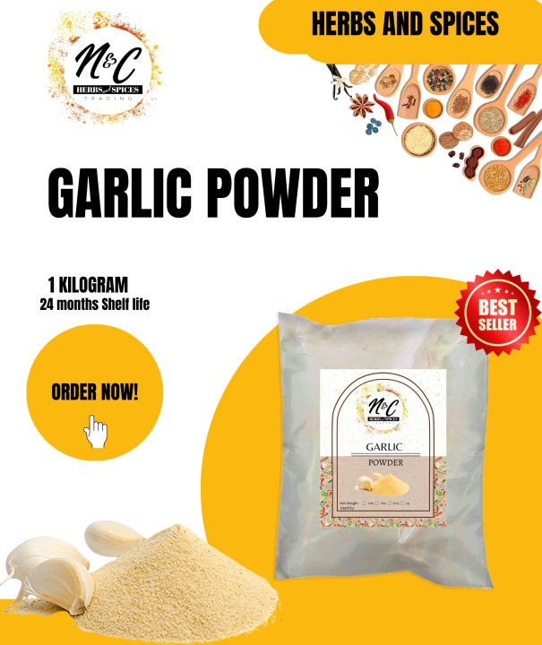 Garlic Powder 50g 100g 250g 500g 1kg Herbs and Spices | Lazada PH