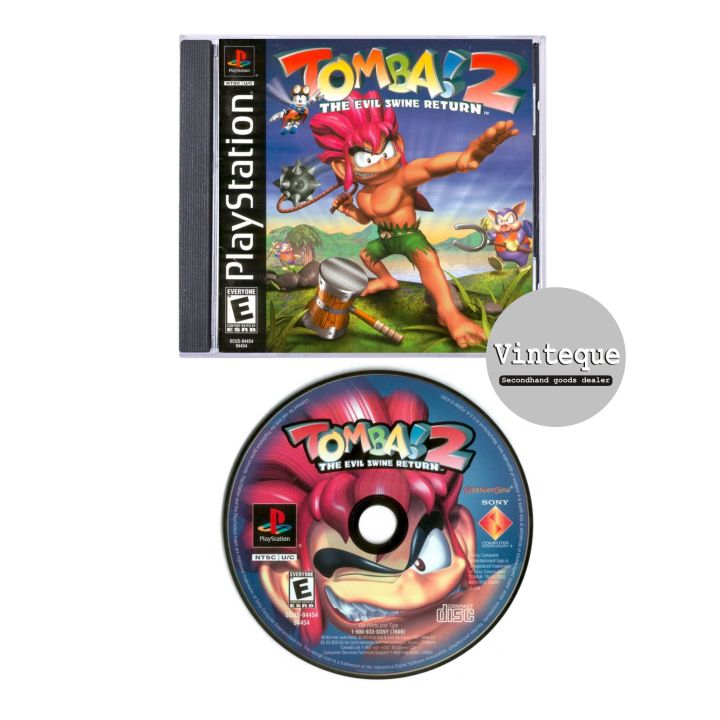 Kaset CD PS1 Playstation 1 Original Pabrik Tomba 2 | Lazada Indonesia