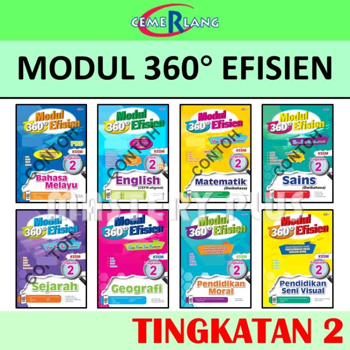 Modul 360 Efisien Tingkatan 2 Uasa Kssm 2024 And Modul 360 Integrasi