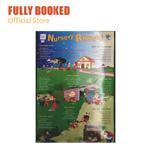 Kiddibird: Nursery Rhymes Wall Chart | Lazada PH