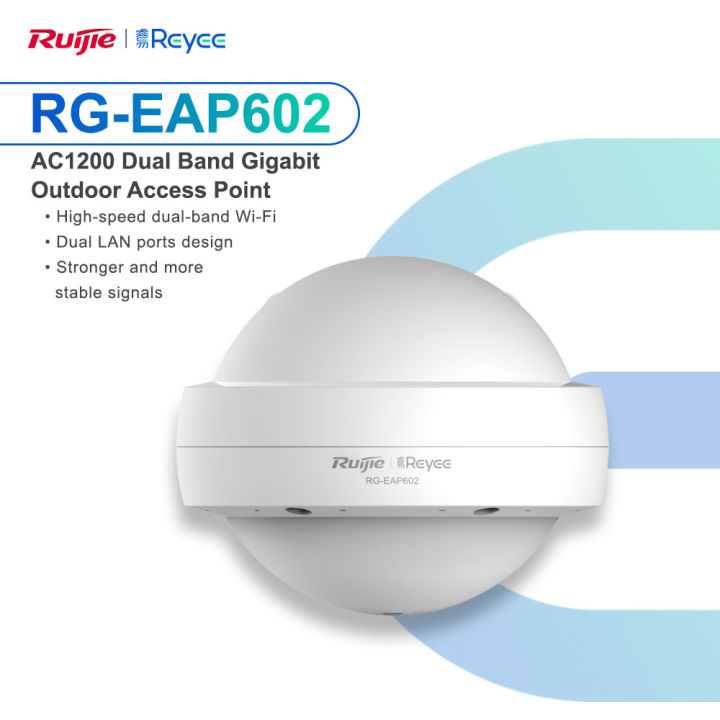 Reyee RG-EAP602 | AC1200 Dual Band Dual Band outdoor Access Point ...