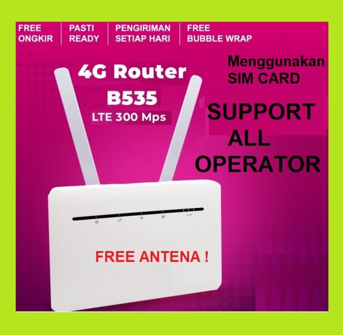 Home Router 4G Modem B525 300Mbps LTE not HUAWEI | Lazada Indonesia