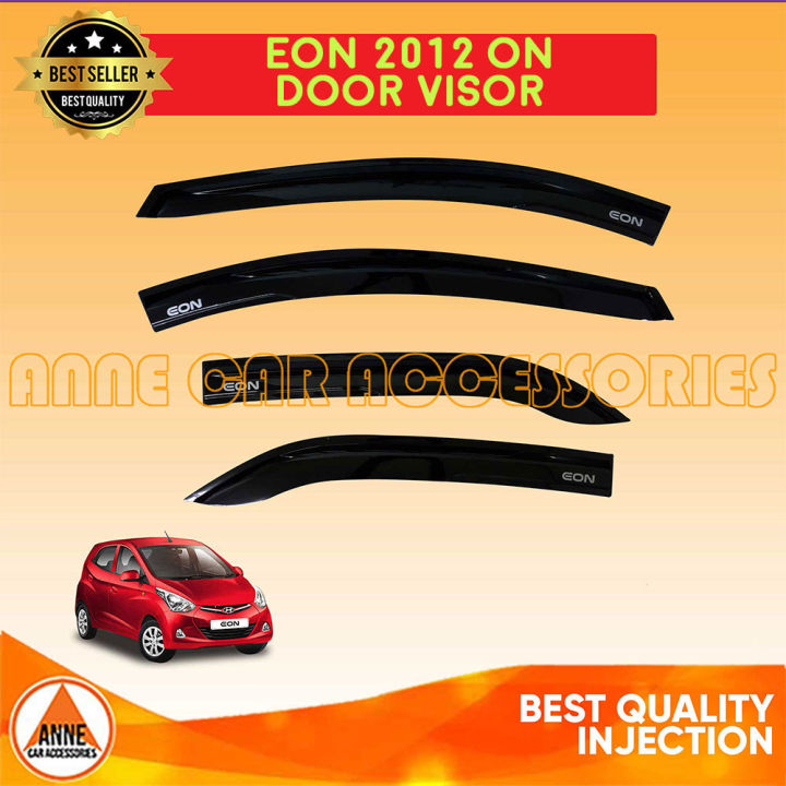 Rain Gutter Rain Visor Hyundai EON 2012 2013 2014 2015 2016 2017 2018 2019 2020 2021 2022 / Car ...