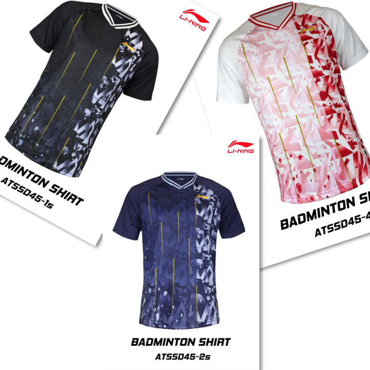 เสื้อแบดมินตัน Li ning badminton เกรด Player | Lazada.co.th