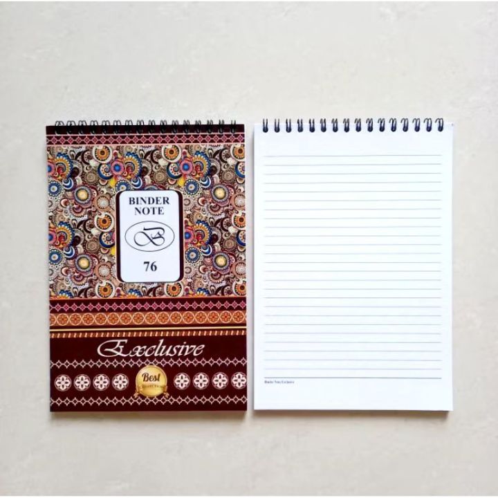 JFG STATIONERY Block Note / Notes Spiral / Binder Note A5 HTB-076 ...