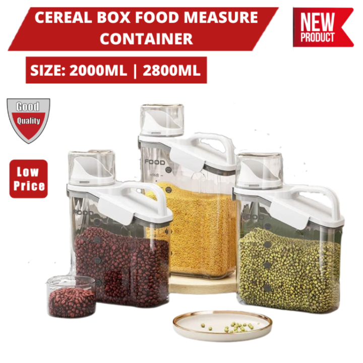 Cereal Box Food Measure Container | Lazada