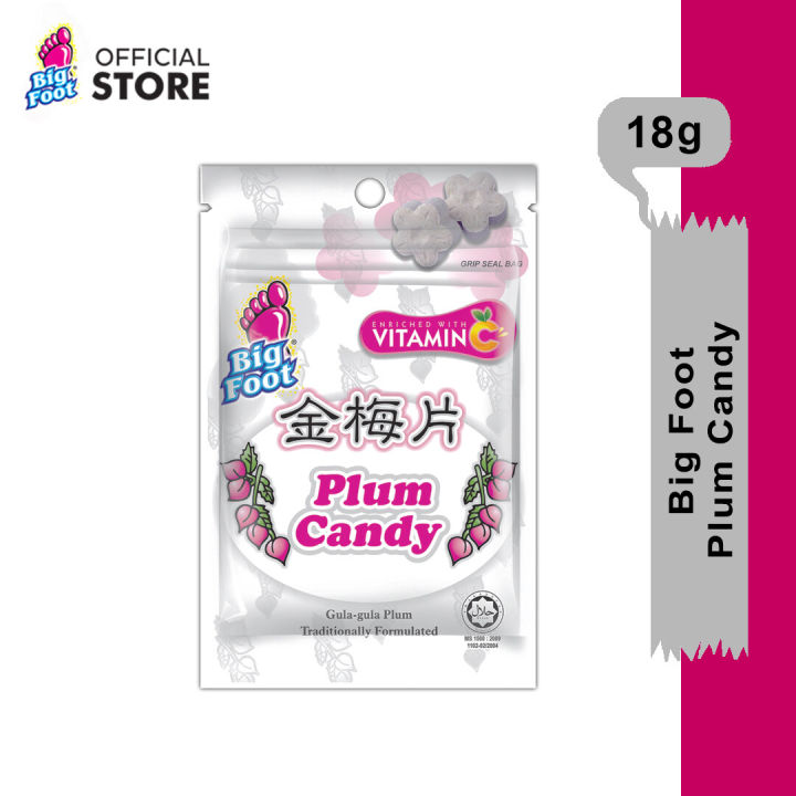 BIG FOOT PLUM CANDY 18G | Lazada