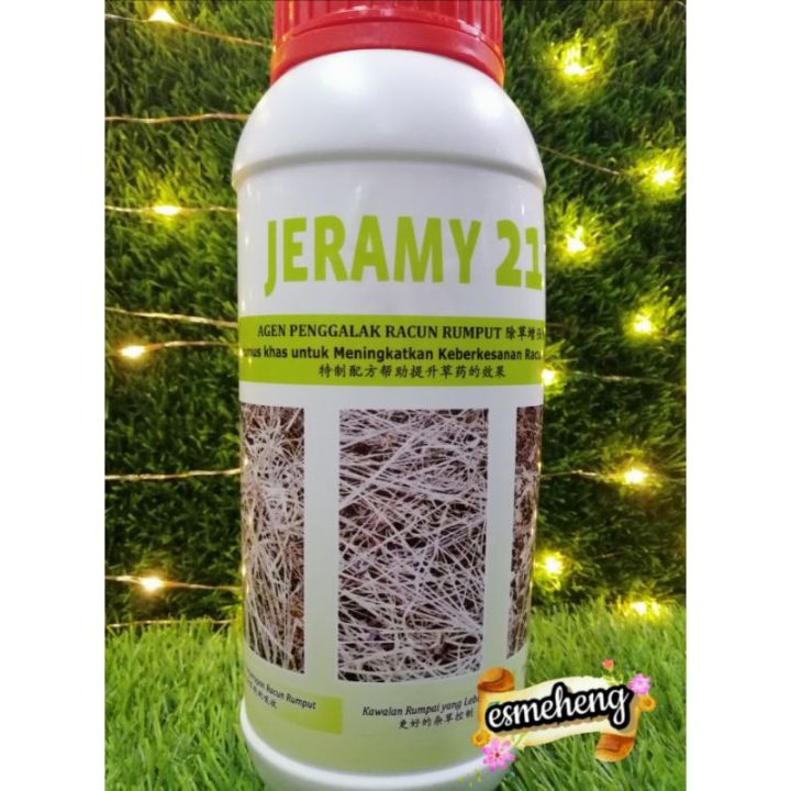 1L Jeramy 21 / Pereput Jerami / Penyubur tanah / Kawalan Rumput | Lazada