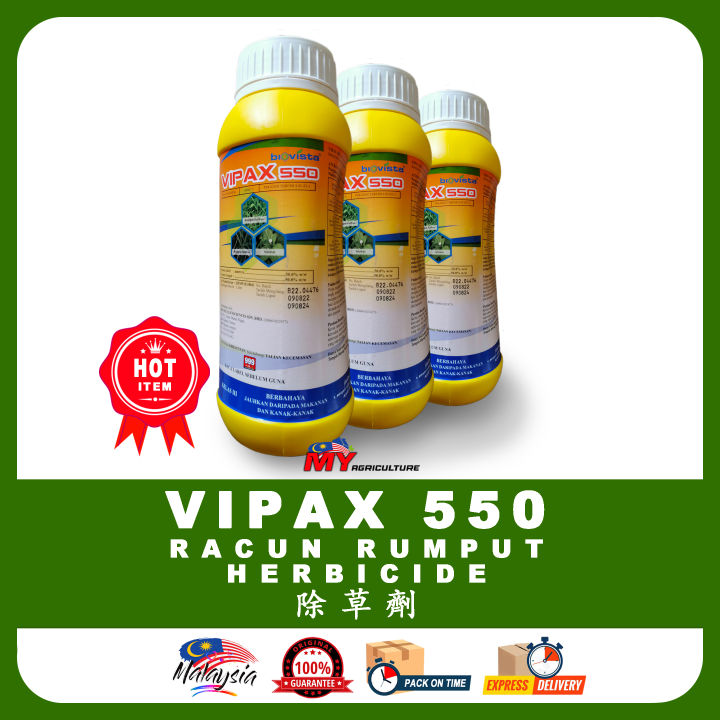 BIOVISTA VIPAX 550 RACUN RUMPUT HERBICIDE (1 LITER) - MY AGRICULTURE ...