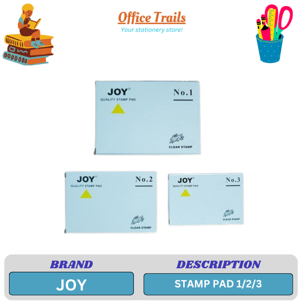 Stamp Pad Joy Dry No. 1, 2, 3 1PC | Lazada PH