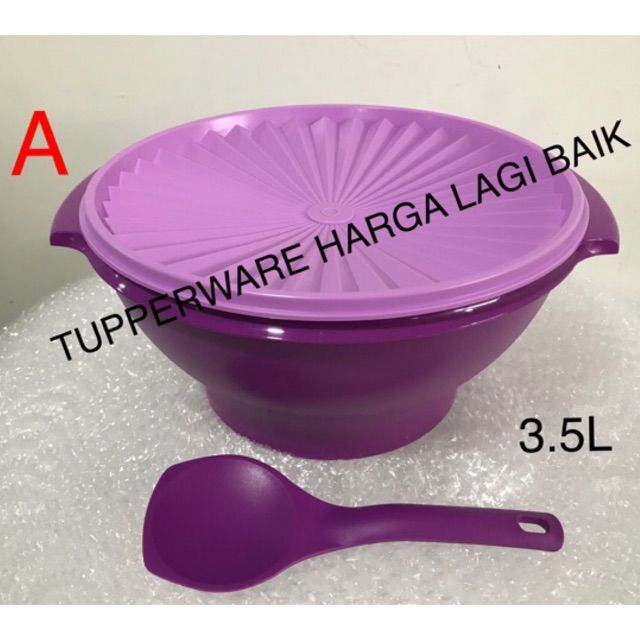 Tupperware Large Rice Bowl / Bekas Nasi | Lazada