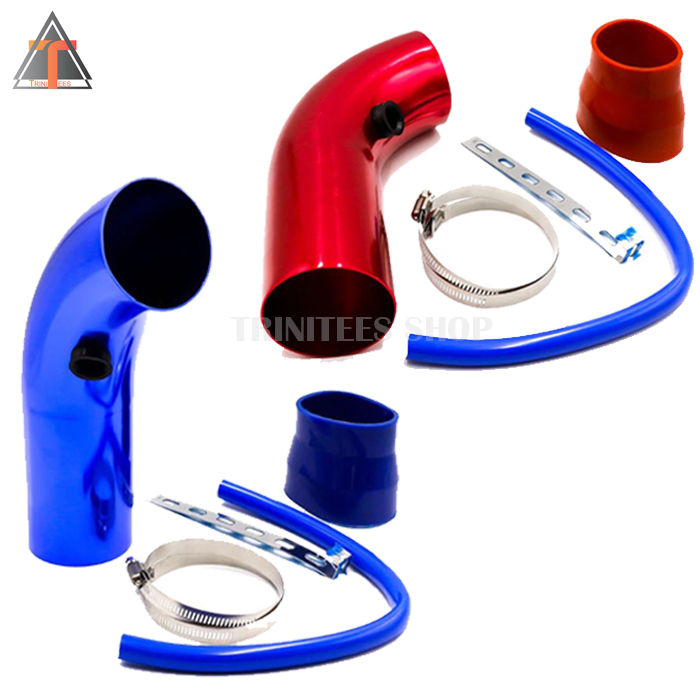 3'' inch 76mm car Air Intake Pipe kit Pipes cold Air Intake System Duct ...