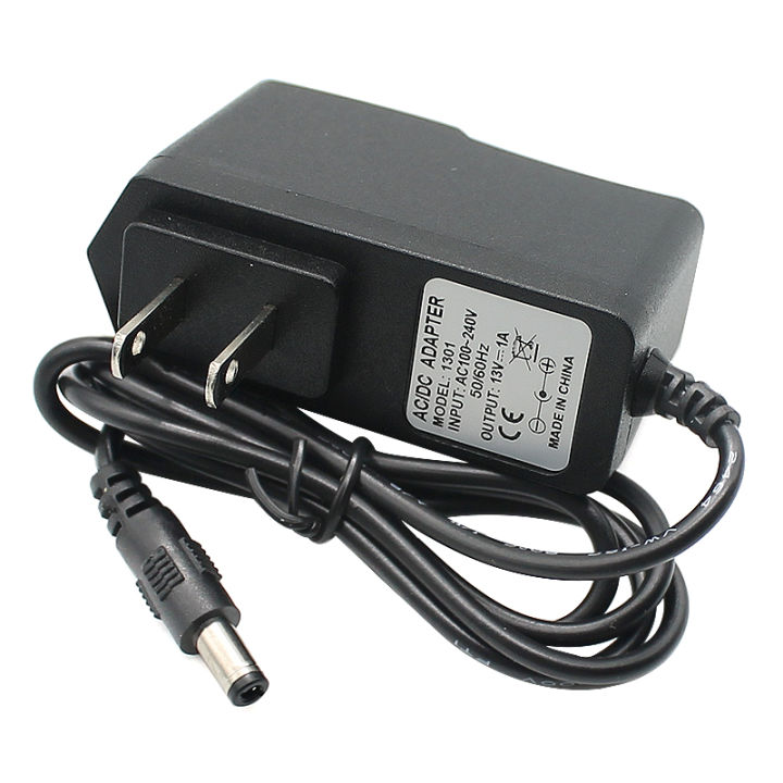100-240V AC to DC Power Adapter Power Charger Adapter 13V 1A 5.5mm x 2 ...