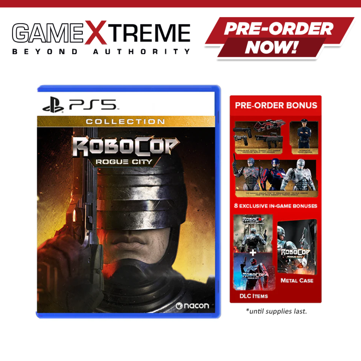 [PRE-ORDER] PlayStation 5 Robocop Rogue City - Bundle 1+2 (Collection ...