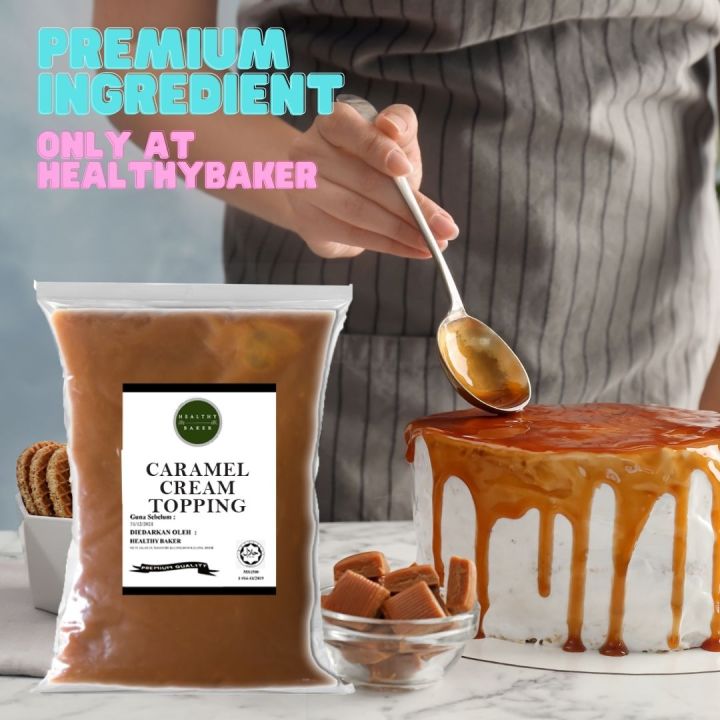 Caramel Cream Topping / Caramel Topping / Caramel Filling / Caramel ...