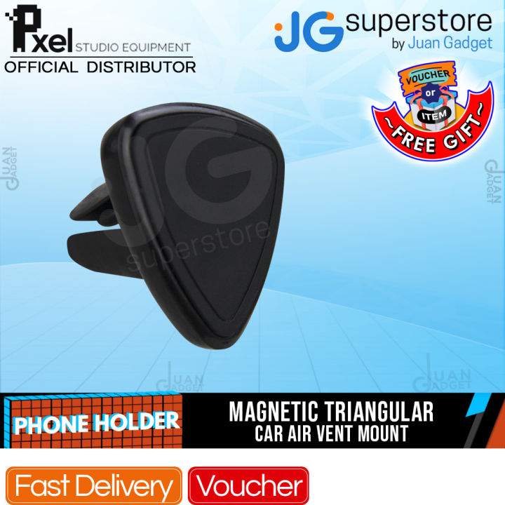 Pxel Magnetic Car Phone Holder Aircon Frame Vent Triangle Mount for ...