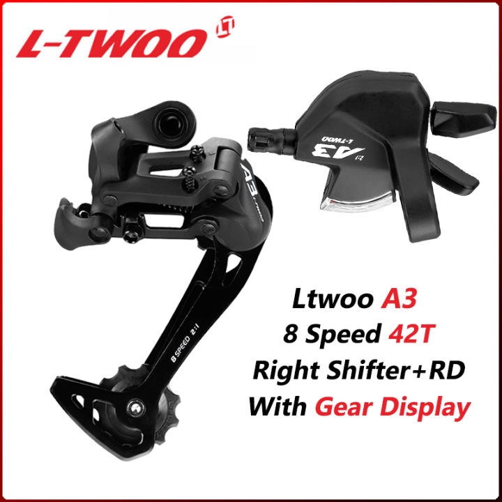 LTWOO A3 8 Speed Groupset 42T Rear Derailleur and Right Shifter lever ...
