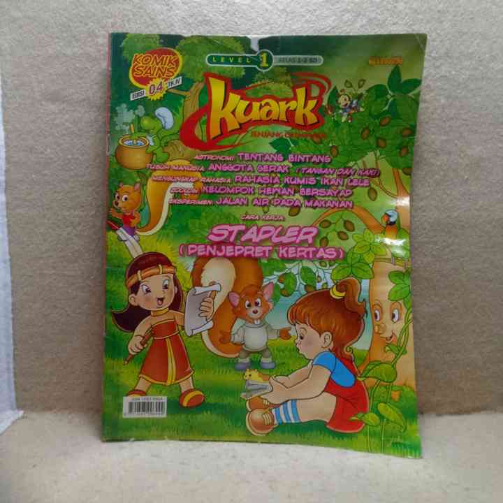 Komik Sains Kuark Level 1 edisi 04 tahun IV | Lazada Indonesia