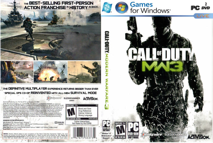 Call of Duty: Modern Warfare 3 PC GAME [Offline INSTALLATION] | Lazada