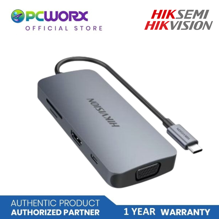 Hikvision HS-HUB-DS401 4 Port Hub | Hiksemi | 4-in-1 Multiports Adapter ...