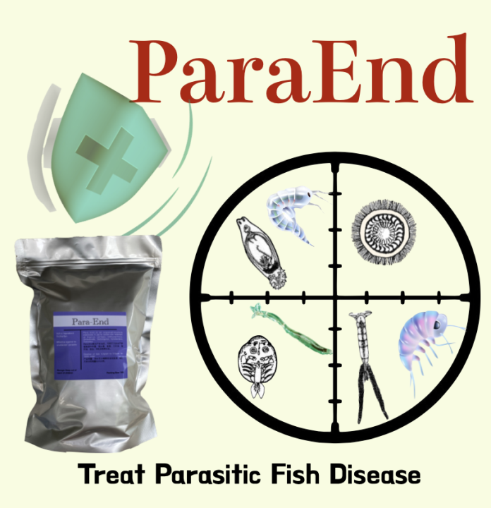 Anti Parasite for Aquatic Aquaculture Fish (Ubat Serranga / Parasit ...