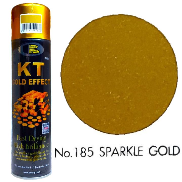 Bosny KT Gold Effect / Chrome Spray Paint B105 (Available in Different ...