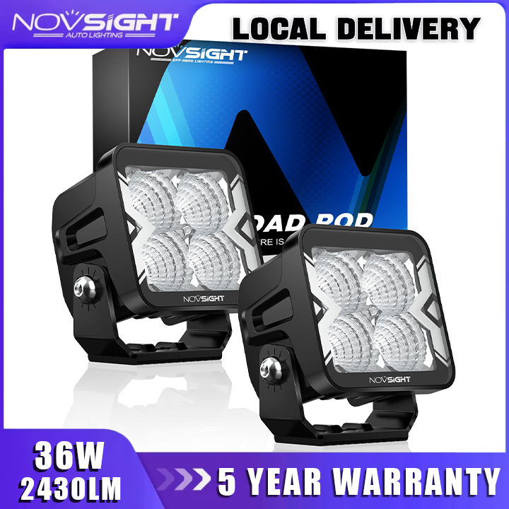 Novsight WL3 Laser Gun 36W 2430LM White For Motorcycle Jeepney Cars ...