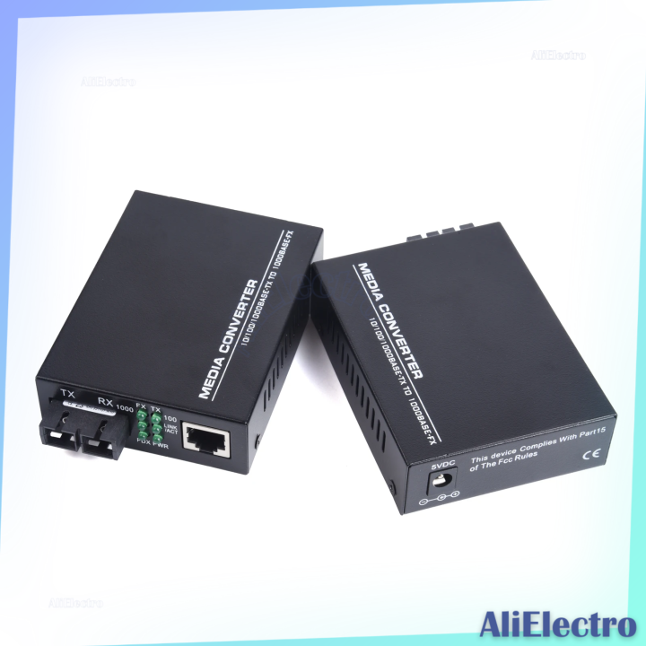 【Popular choice】 UPC/APC 2 SC-Port To 1 RJ45 Gigabit Optical Media ...
