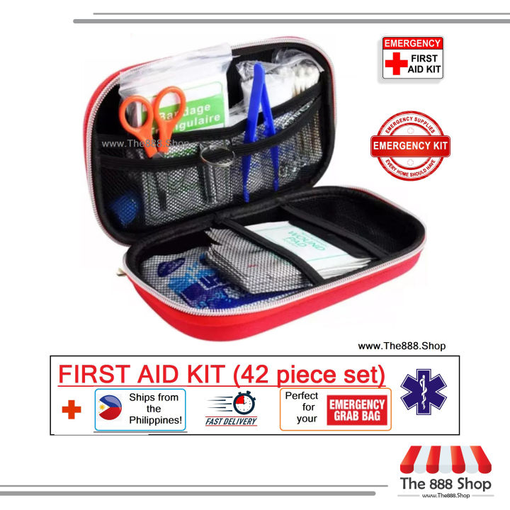 Best First Aid Kit with Hard Case (For Go bag emergency preparedness ...