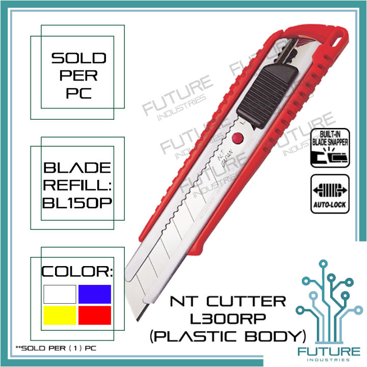 Cutter Blade NT Cutter L300RP L300 L300 RP Heavy Duty Office Plastic ...