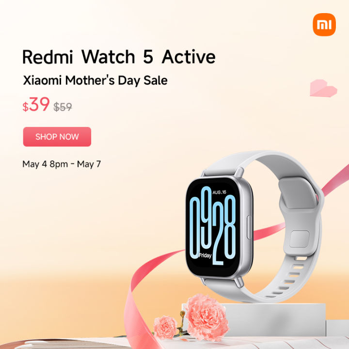 Xiaomi Redmi Watch 5 Active | 2'' LCD display, Up to 18 days battery ...