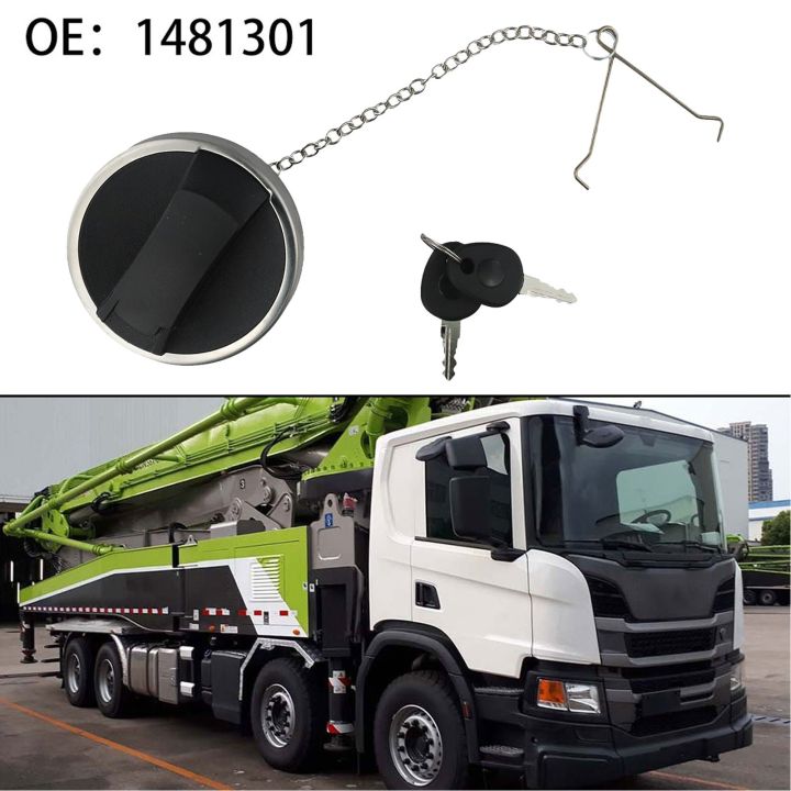 【AUTOCASTLE】 Fuel Tank Cover Lock Key for Scania For Trucks Non ...