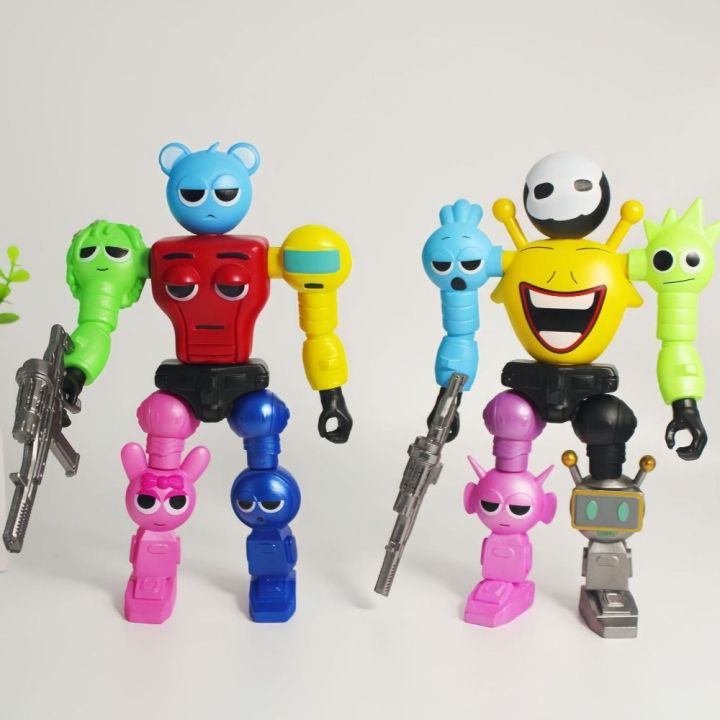 IBRATE Simulation Sprunki Mode Toys Music Game Movable Oren Wenda Game ...