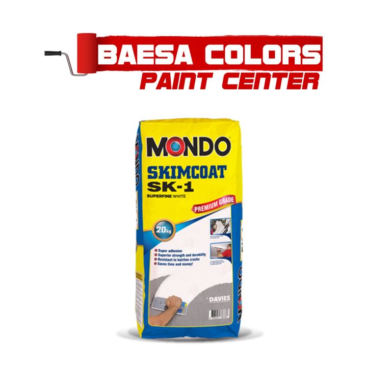 Davies Mondo SkimCoat Powder (20Kg) per bag | Lazada PH