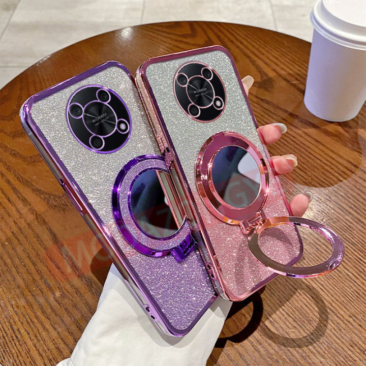 เคสนิ่ม TPU อิเล็กโทรเพลทเคสมือถือซิลิโคนนิ่มสำหรับ Huawei Nova Y90เคส ...