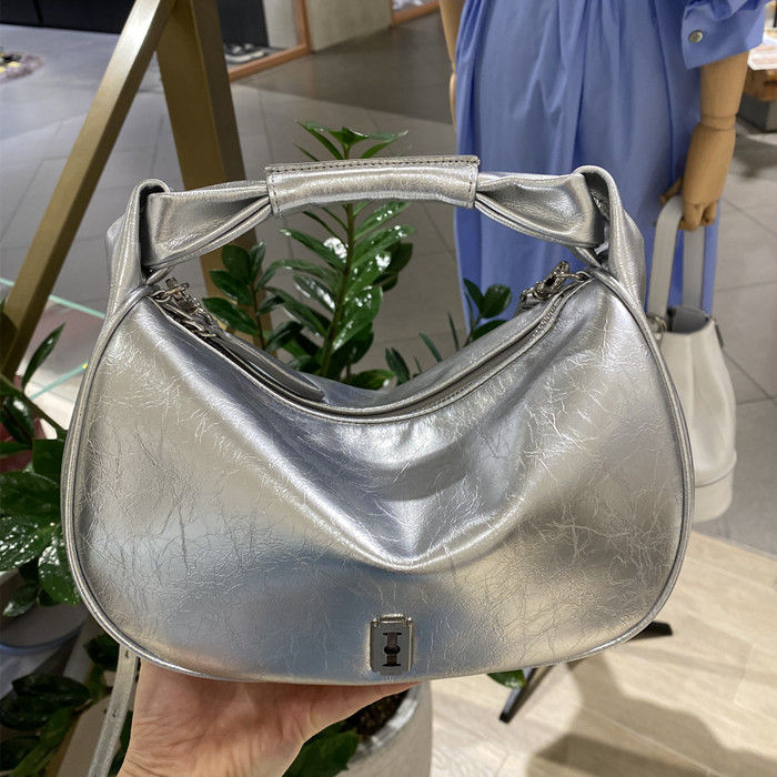 Postage [vunque】Halfmoon Coconut Half Moon Underarm Shoulder Bag ...