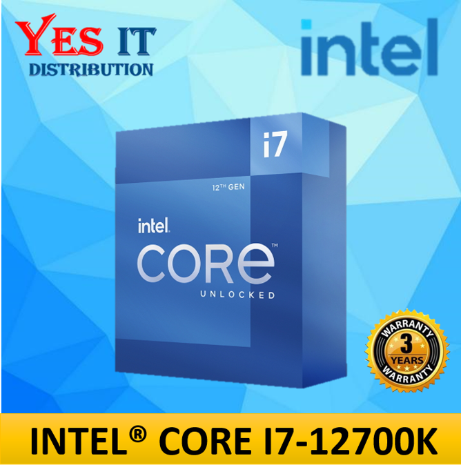 Intel Core i7-12700K / i7-13700 25M Cache Up to 5.00GHz 12th Gen Processor & 13th Gen Processor ...