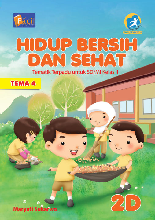 Buku Tematik Terpadu 2d Kelas 2 Sd K13 Revisi Facil Grafindo Lazada
