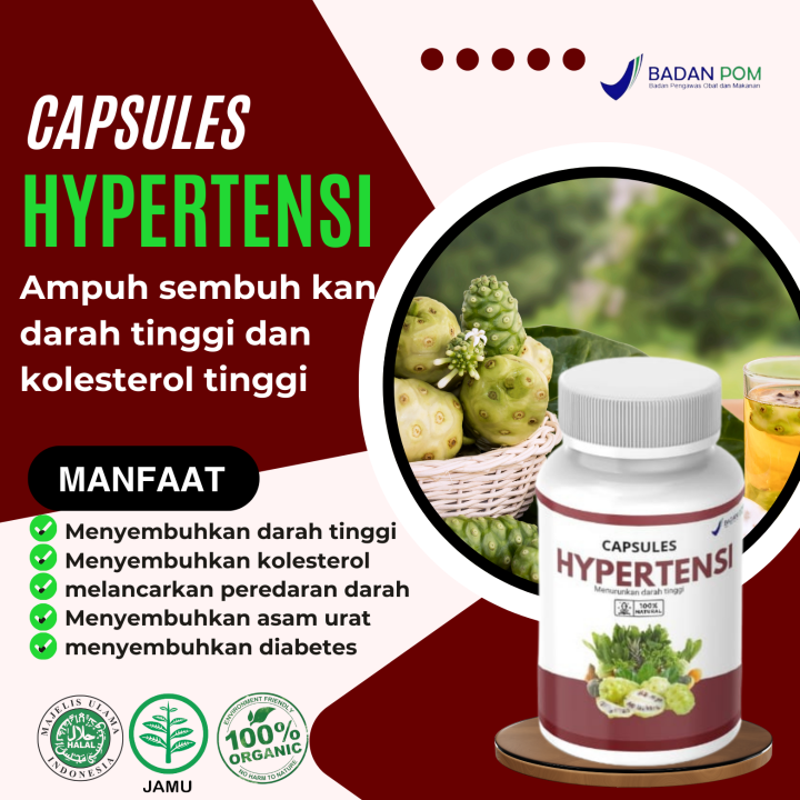 HAYPER TENSI BPOM Obat herbal penurun darah tinggi dan diabetes bantu ...