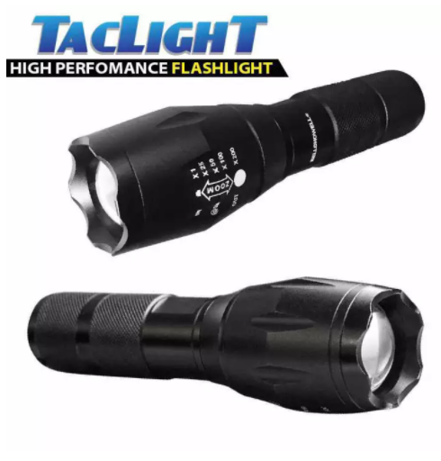 Taclight 22× Brighter High Performance Flashlight | Lazada PH