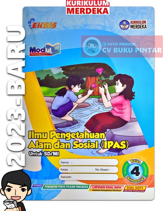 LKS IPAS IPA & IPS SD/ MI KELAS 4 SEMESTER 2 KURIKULUM MERDEKA | EKSIS | Lazada Indonesia