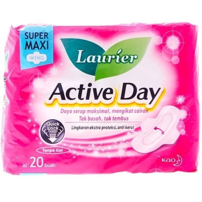 Laurier Active Super Maxi Wing 20s | Lazada Indonesia