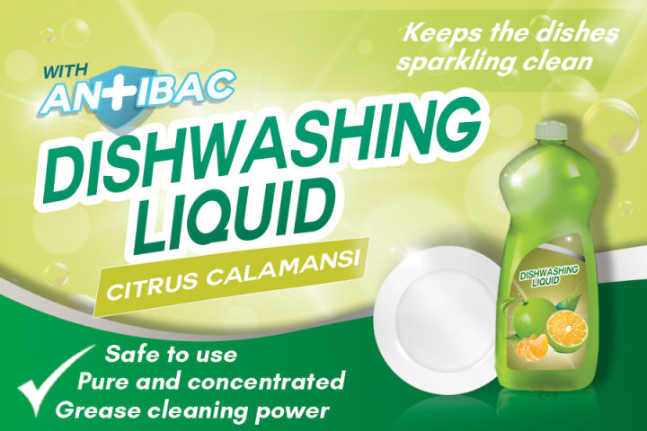 15PCS GENERIC STICKER LABEL FOR 1 LITER DISHWASHING LIQUID | Lazada PH