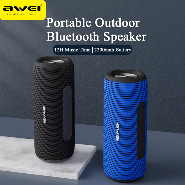 Awei Y669 30W Thể Thao Ngoài Trời Loa Di Động Bluetooth 5.0 Siêu Công ...