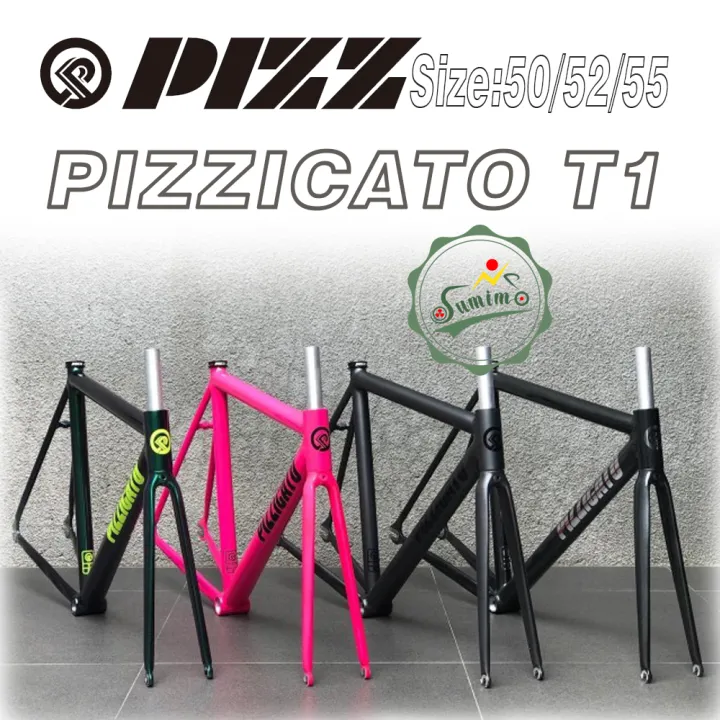 Sườn fixed gear PIZZCATO T1 nhôm kèm phuộc | Lazada.vn
