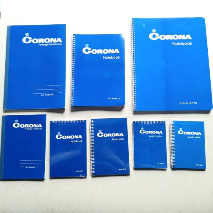 Corona Prestige Notebook (All sizes) | Lazada PH