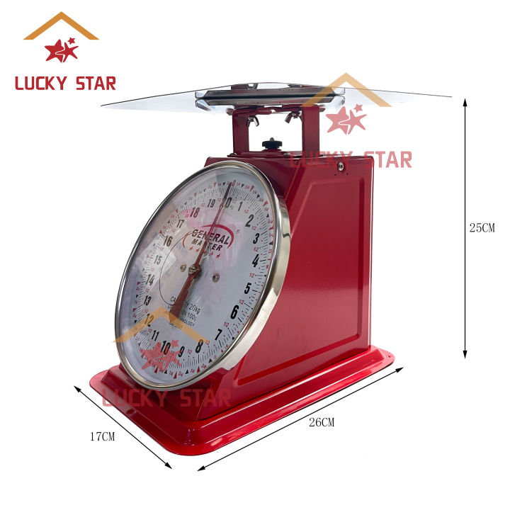 General Master GM-2068 20Kg Flat Scale / Kitchen Scale / LUCKY STAR ...