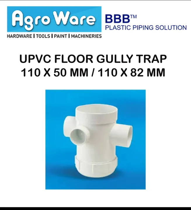 BBB UPVC Floor Gully Trap 110 mm | Lazada