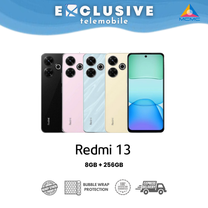 Redmi 13 (8GB RAM + 256GB ROM) 108MP Super Clear Camera | Xiaomi ...
